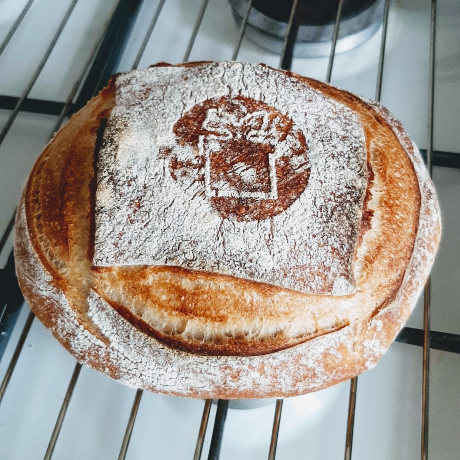 Boule de pain sur levain - Le pain fait maison